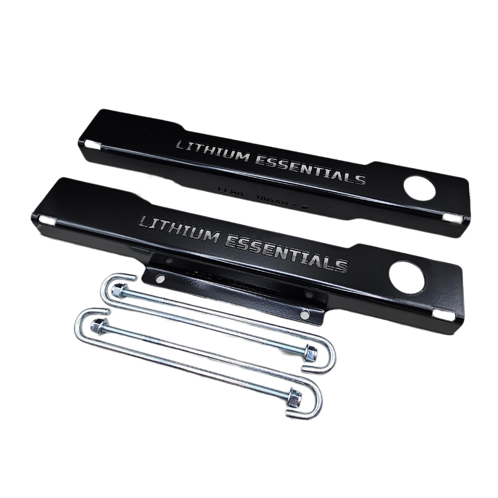 80 Series Battery Hold Down Brackets — Lithium Essentials