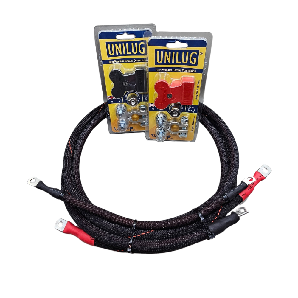 80 Series Dual Battery Cable Kit — Lithium Essentials